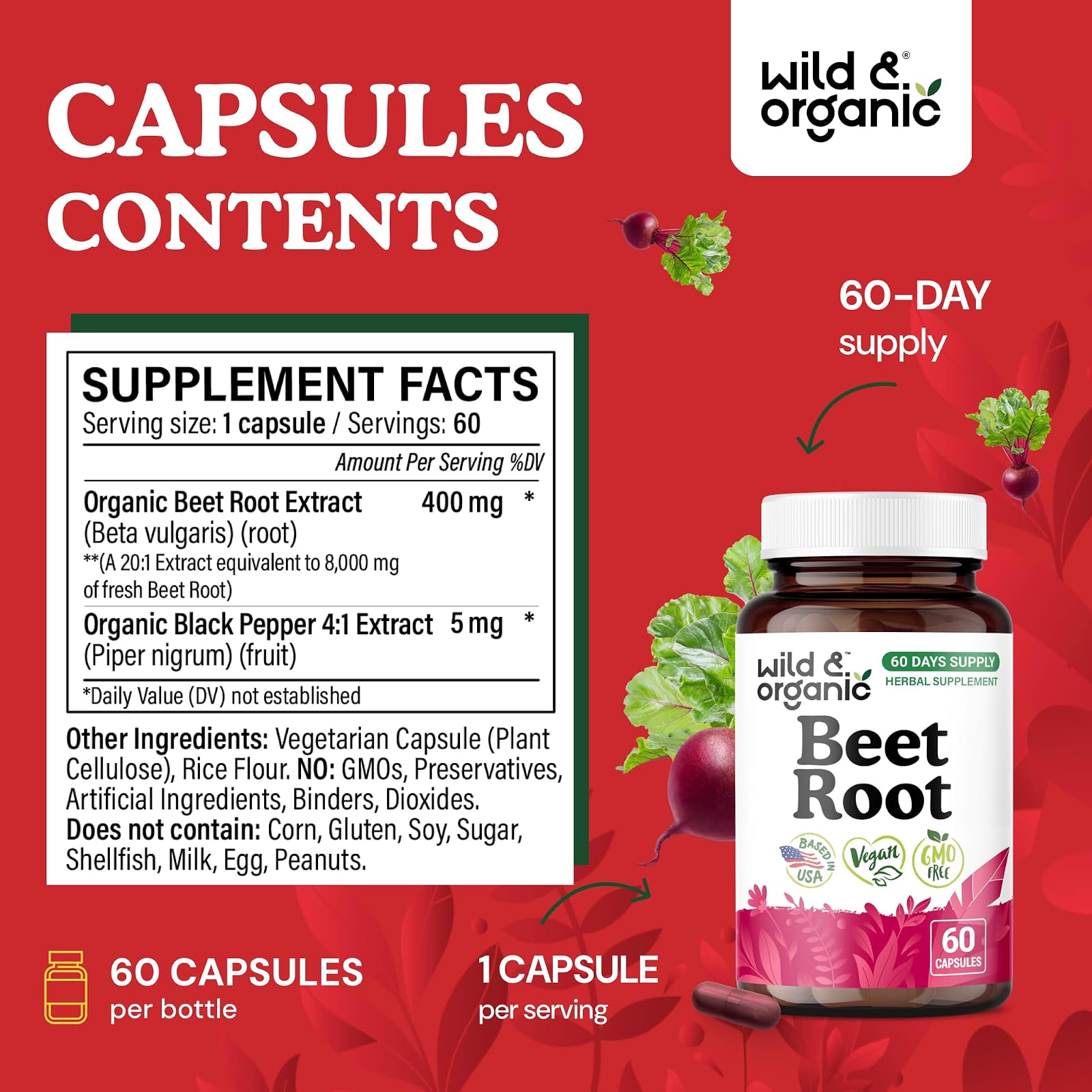 wild beet root for improved circulation