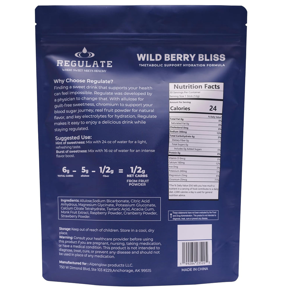 Wild Berry Bliss electrolyte powder