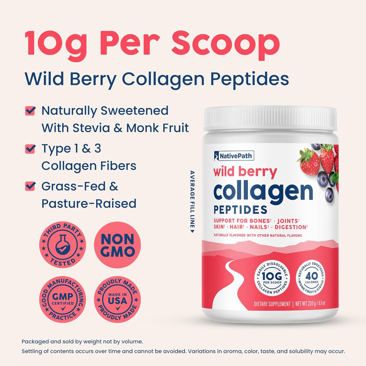 wild berry collagen powder benefits