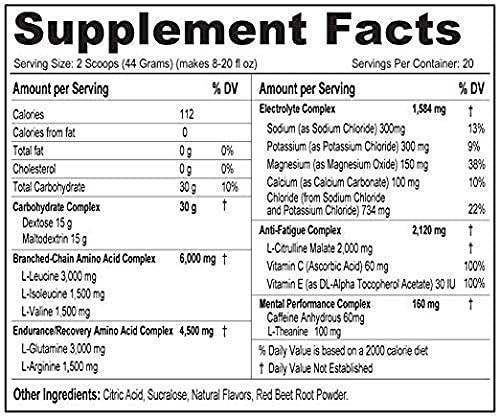 wild berry flavour BCAA hydration