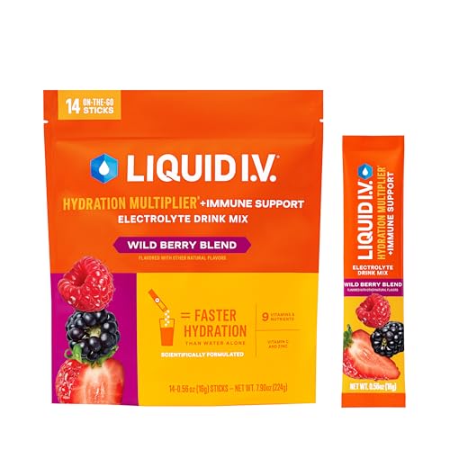 Wild Berry flavour electrolyte drink mix