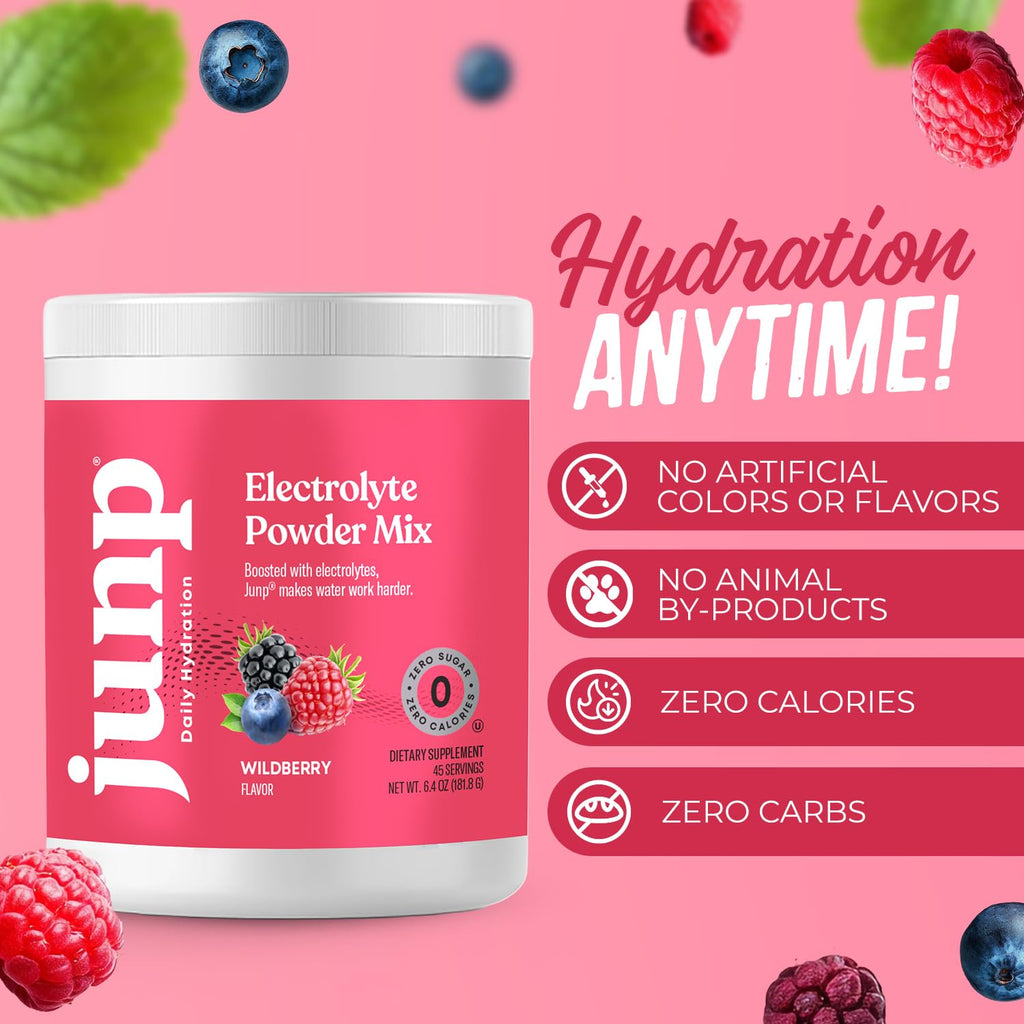 wild berry flavour electrolyte supplement