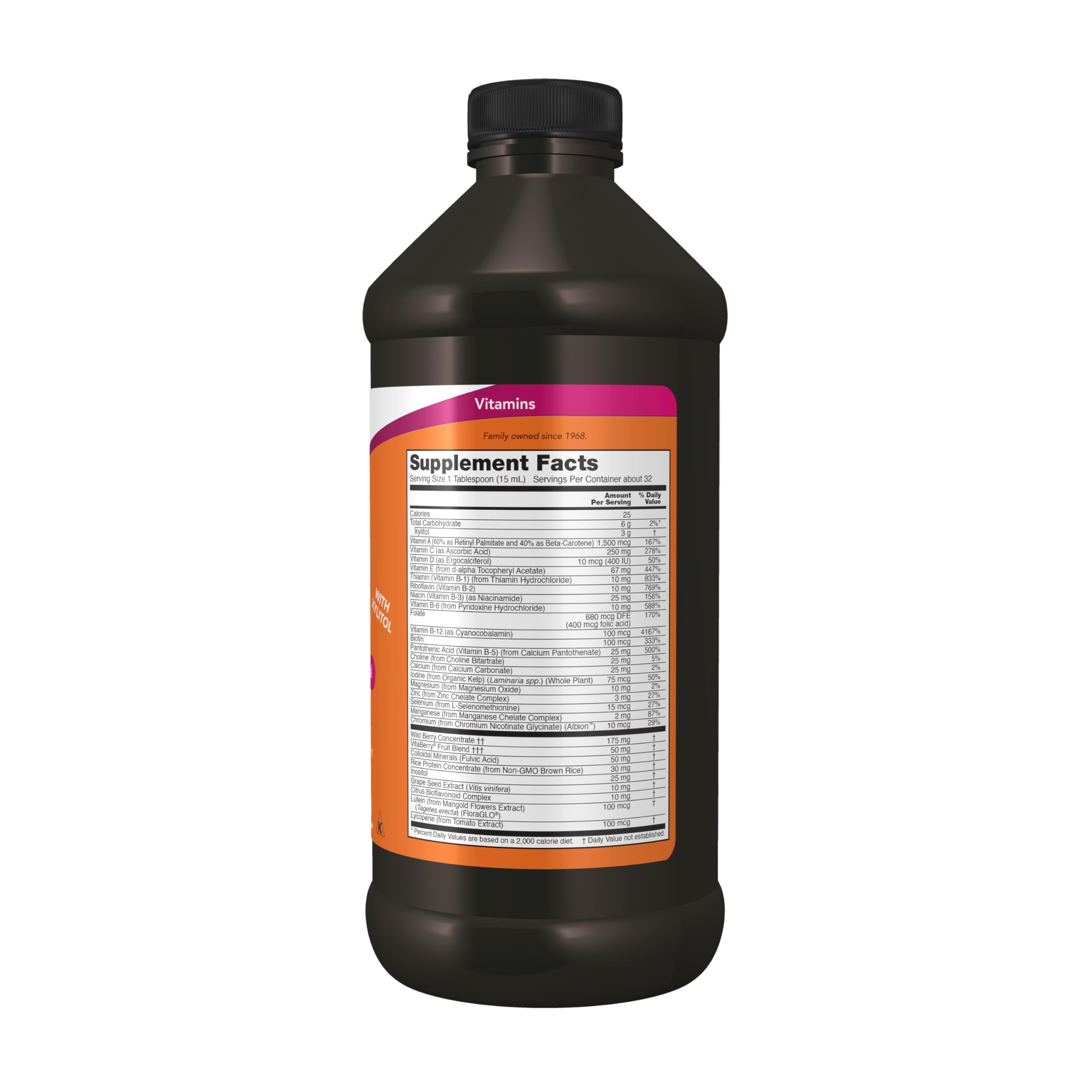 wild berry flavour vitamin blend