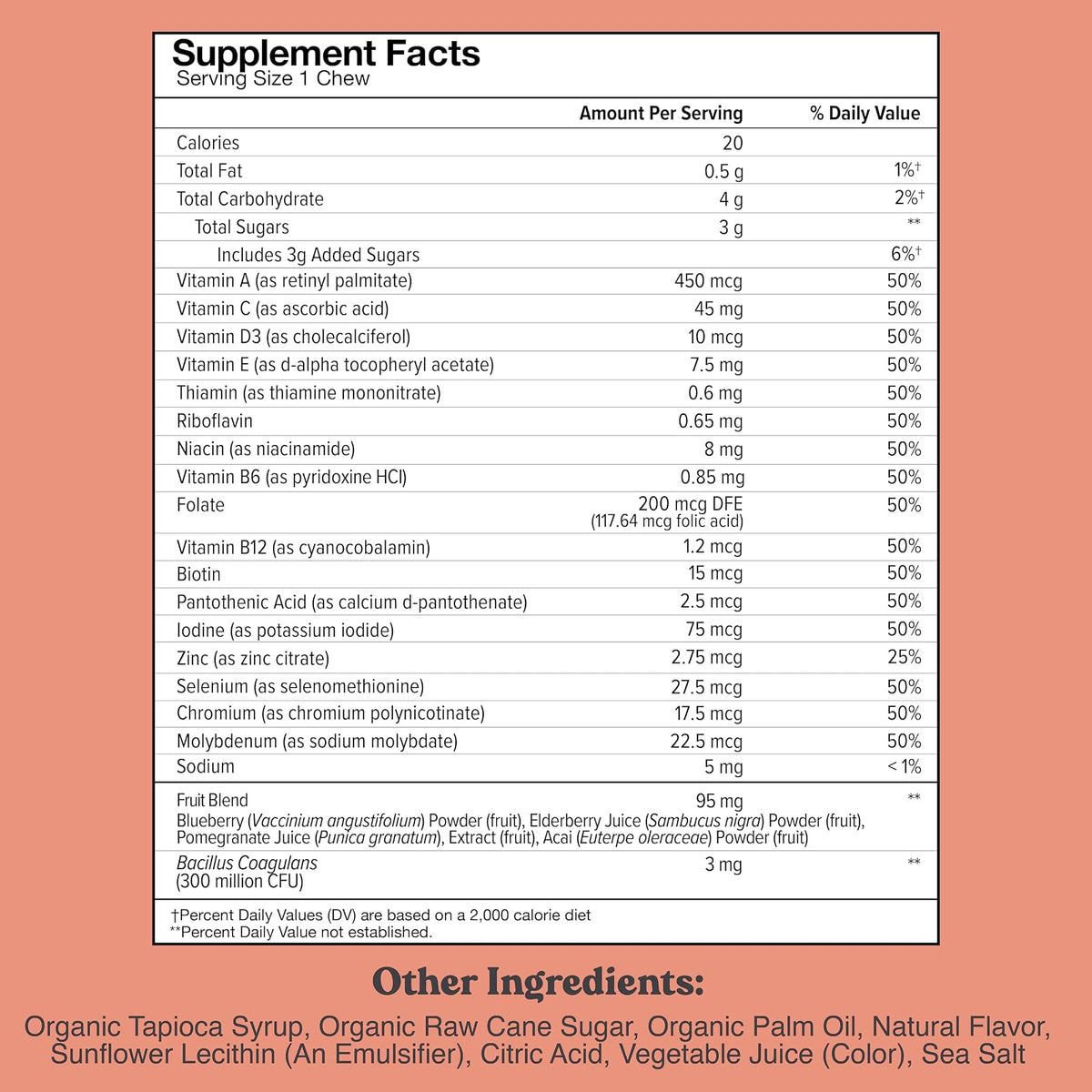 wild berry gummy multivitamin for children