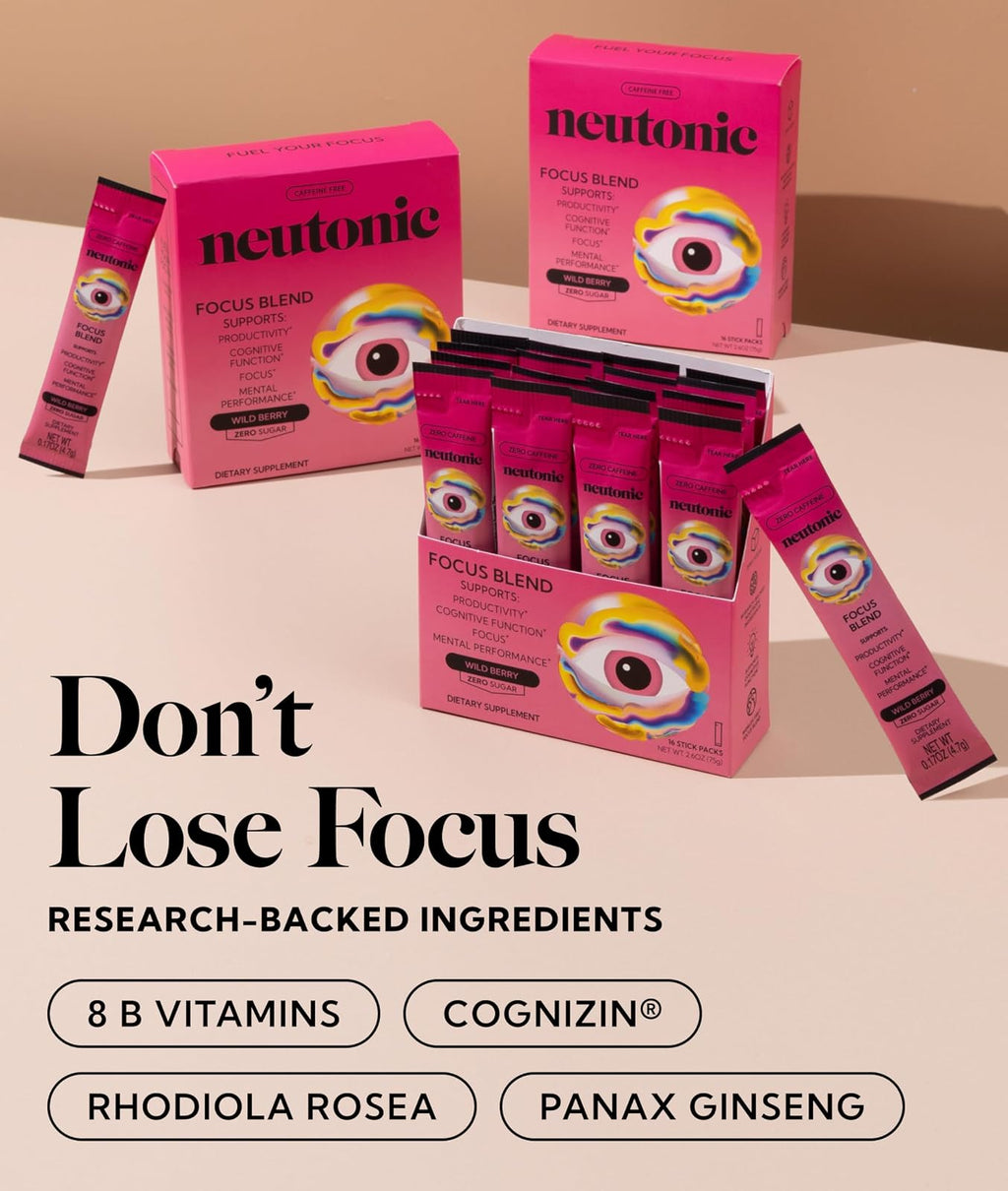 Wild Berry multivitamin powder for energy