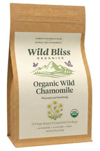 Wild Bliss chamomile tea bags