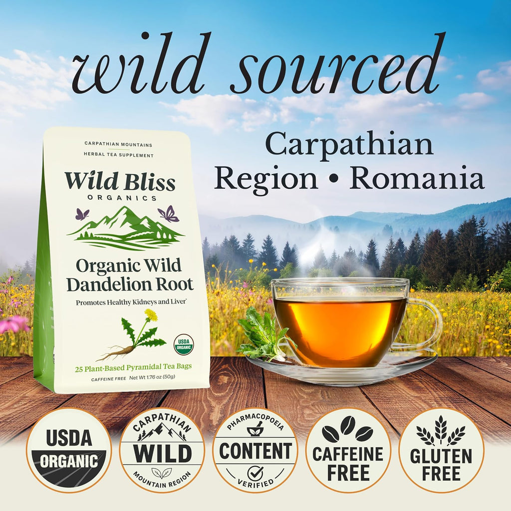 Wild Bliss dandelion tea benefits
