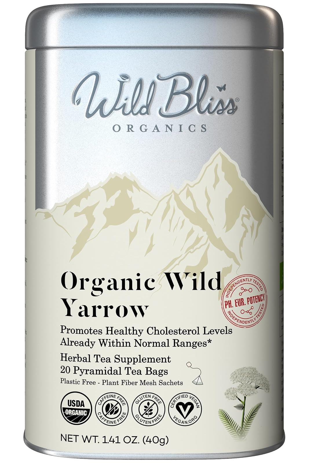 Wild Bliss herbal tea bags