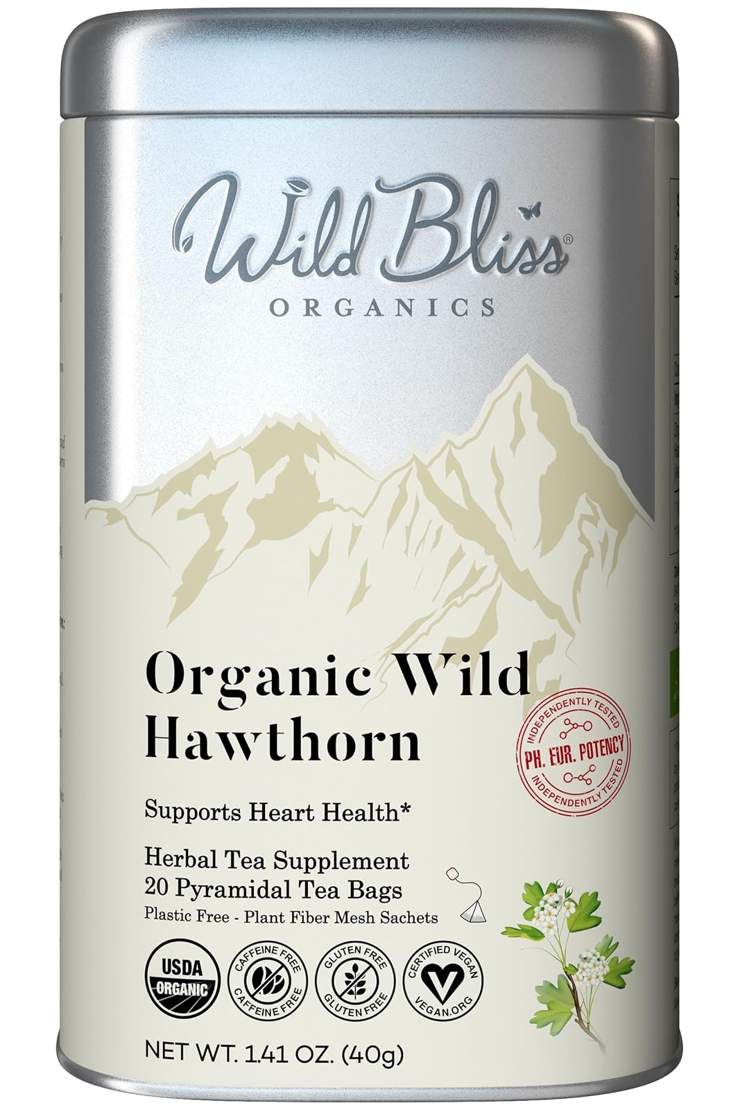 Wild Bliss herbal tea bags