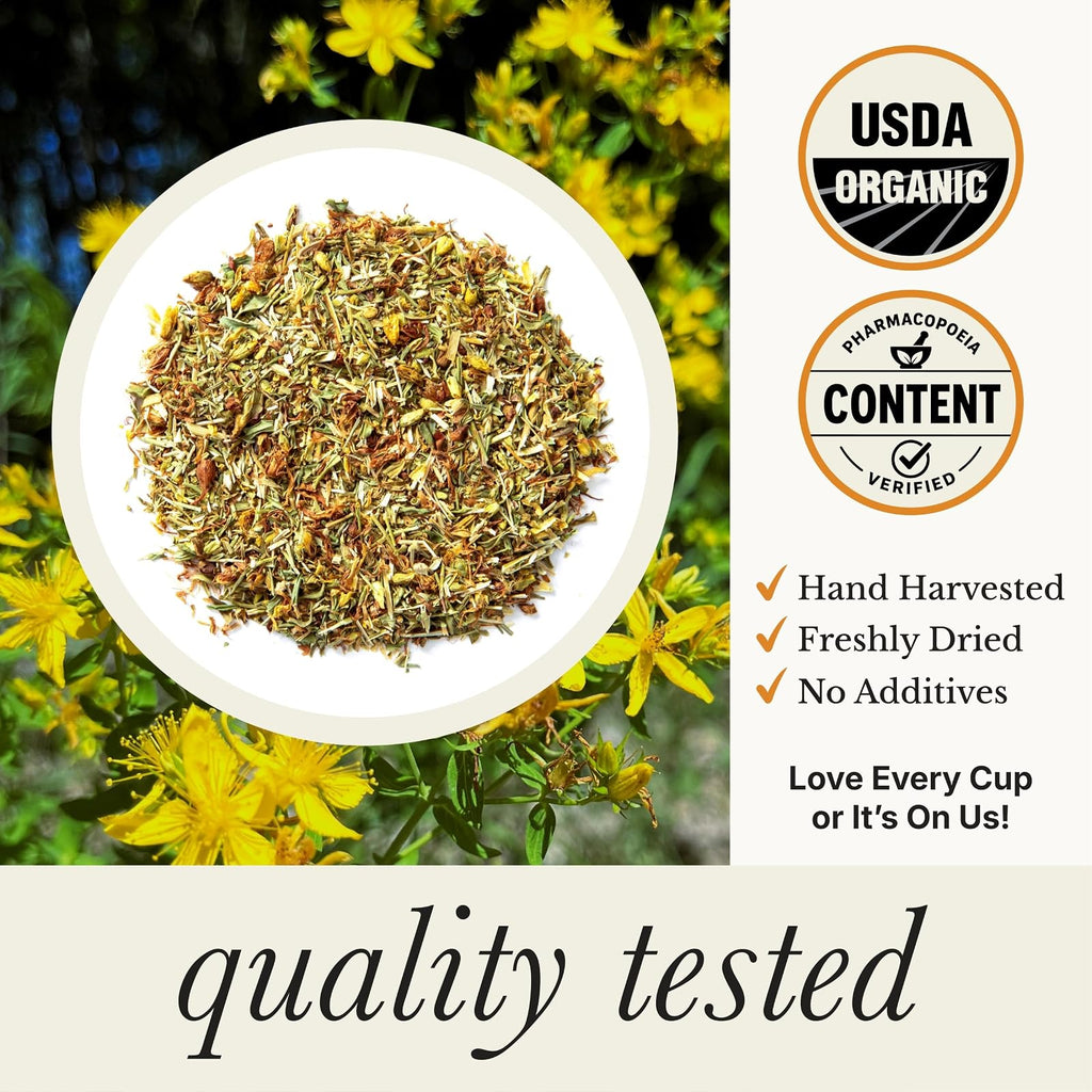 Wild Bliss herbal tea for mood support