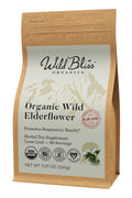 Wild Bliss organic elderflower tea