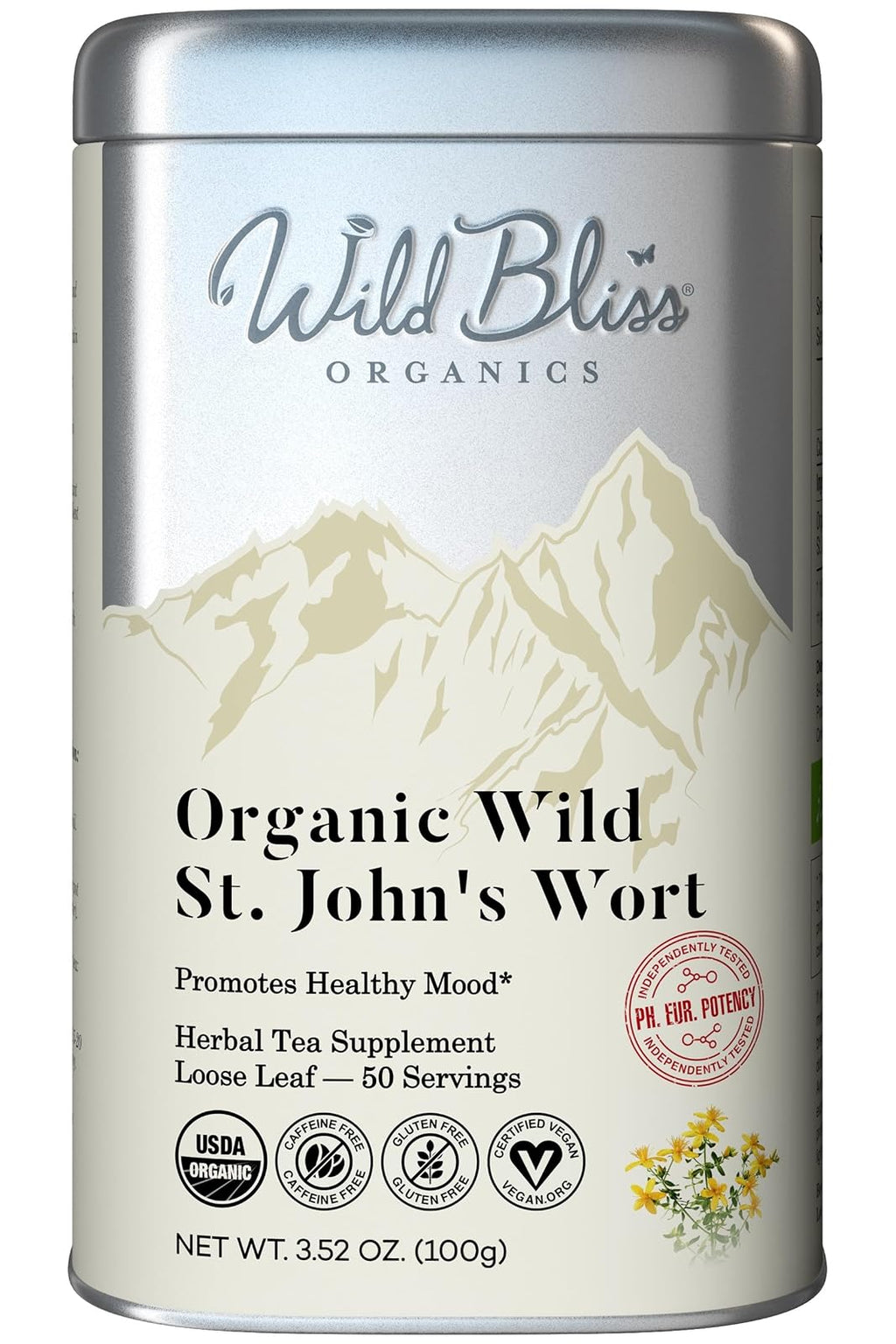 Wild Bliss St John's Wort tea benefits