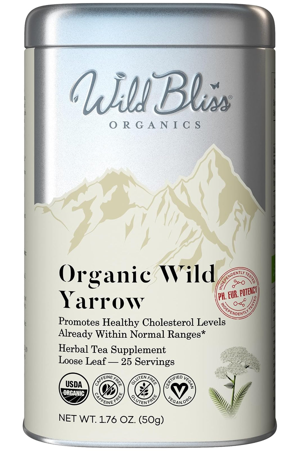 Wild Bliss yarrow flower herbal tea