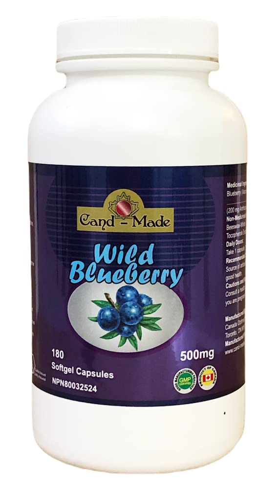 wild blueberry blended vitamin capsules