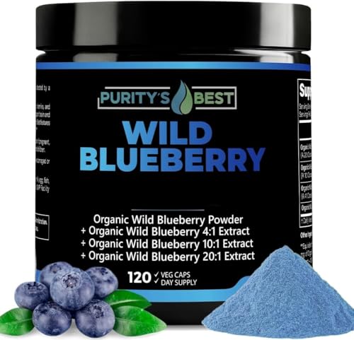 wild blueberry extract antioxidant capsules