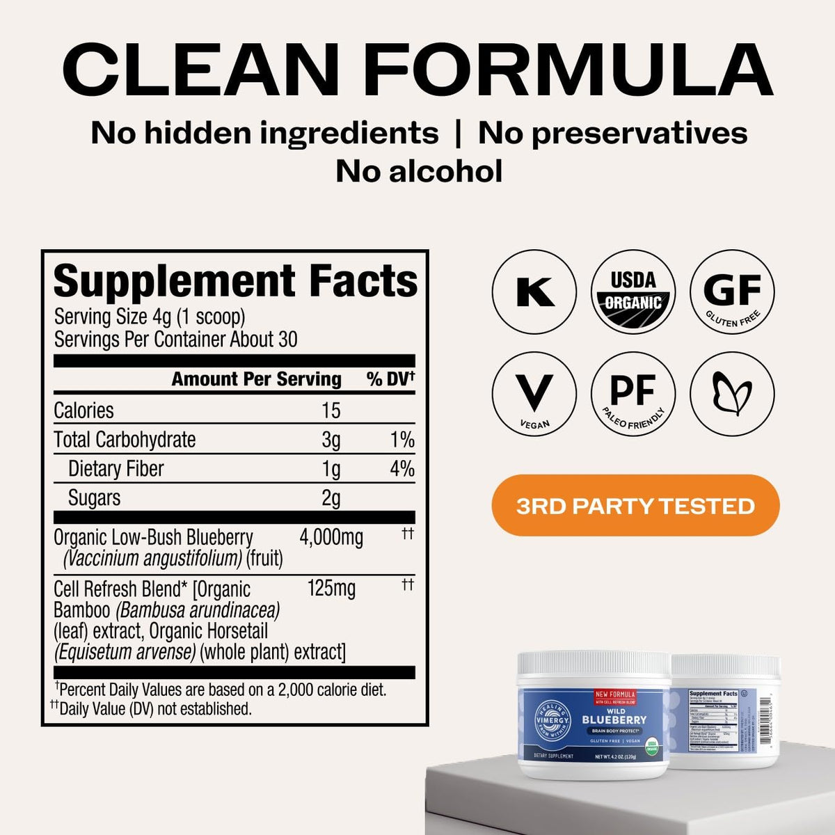 wild blueberry powder for energy boost