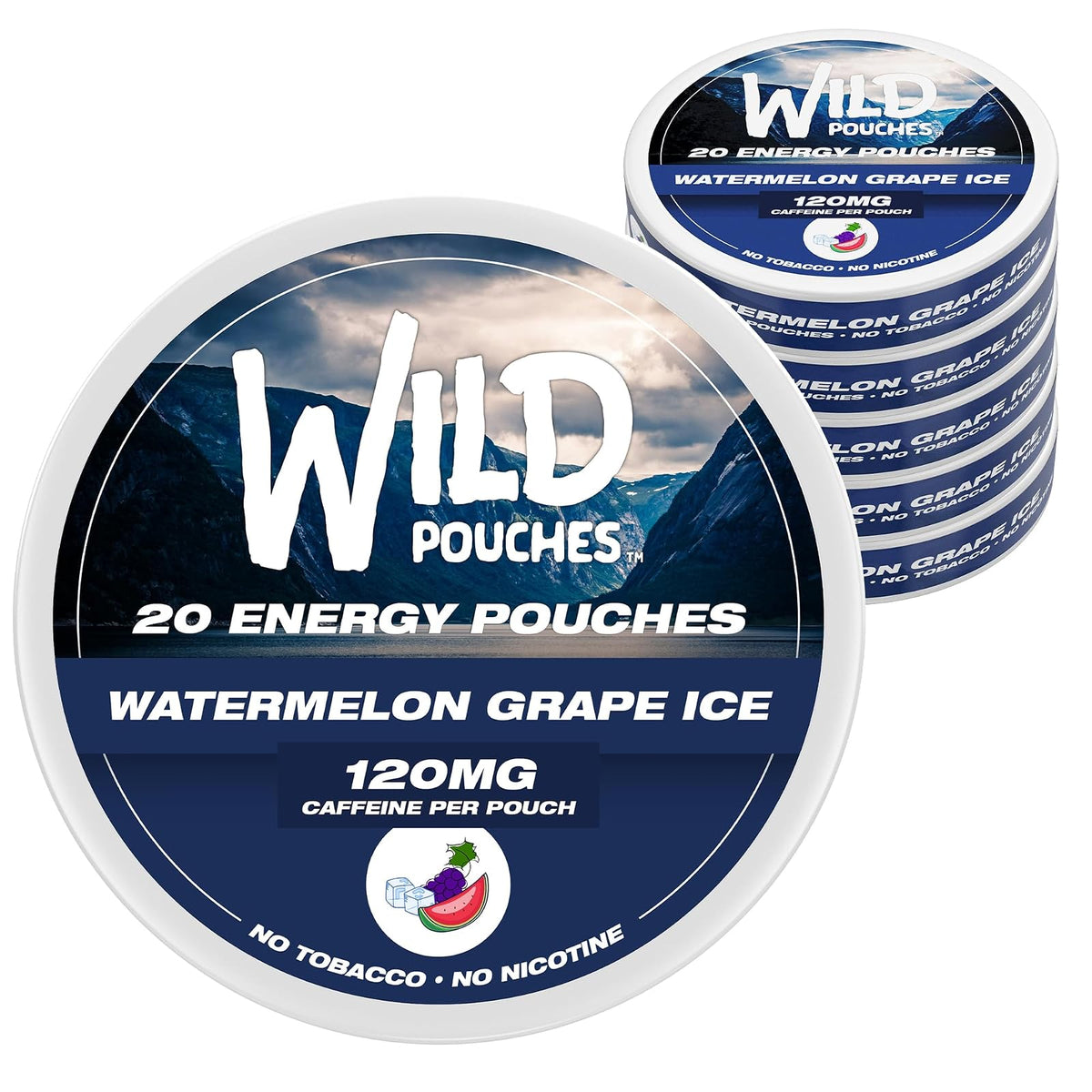 Wild caffeine pouches for energy