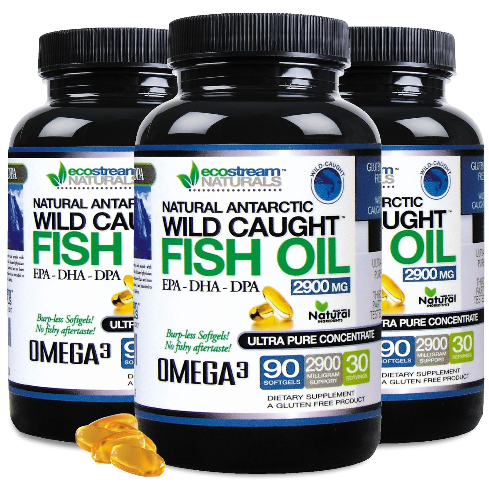 Wild Caught Omega 3 fish oil benefits