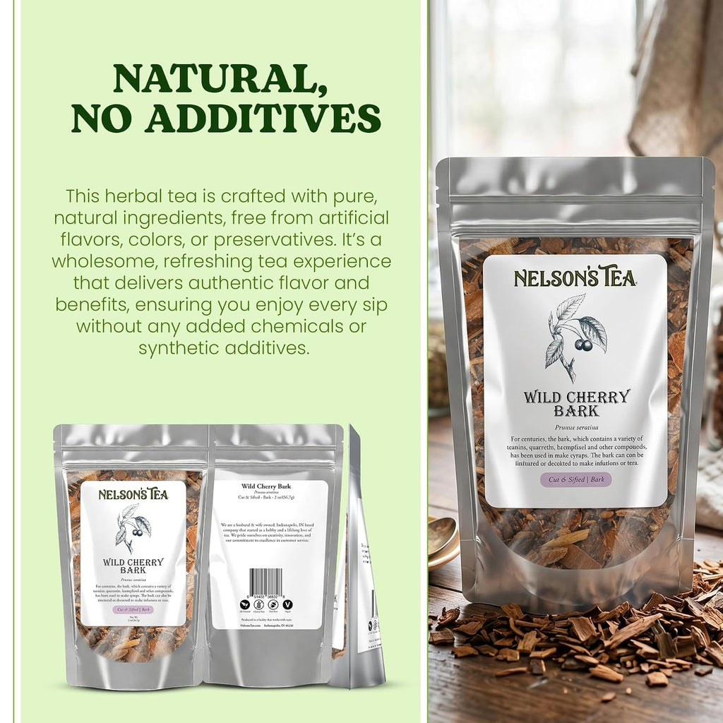 wild cherry bark tea for relaxation