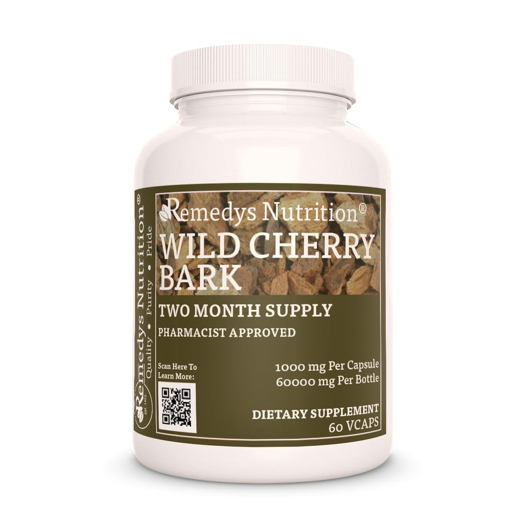 wild cherry bark vegan capsules