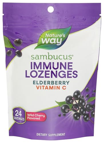 wild cherry elderberry lozenges for colds