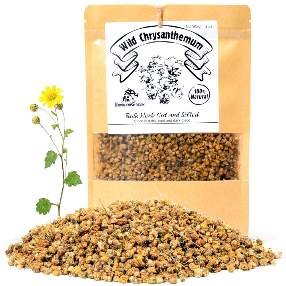 wild chrysanthemum dried flowers for tea