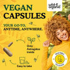 wild crafted astragalus for energy support