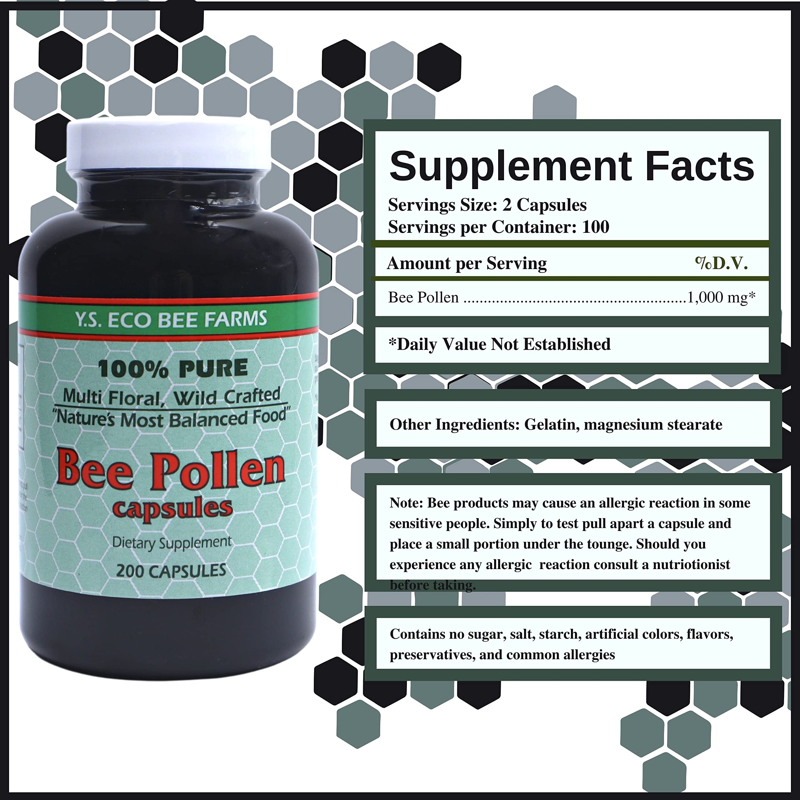 wild crafted bee pollen nutrition