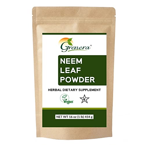 Wild crafted neem powder for skin