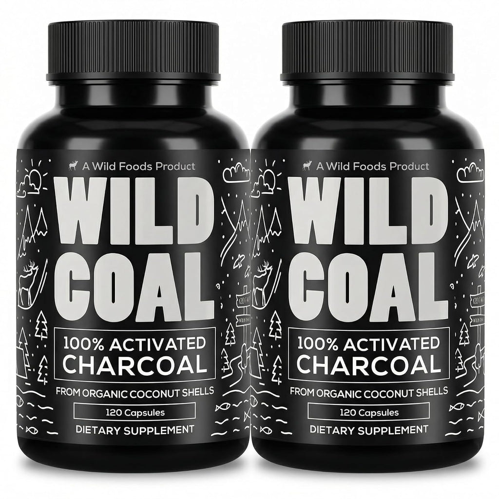 Wild Foods activated charcoal capsules