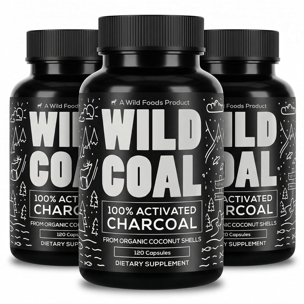 Wild Foods activated charcoal capsules