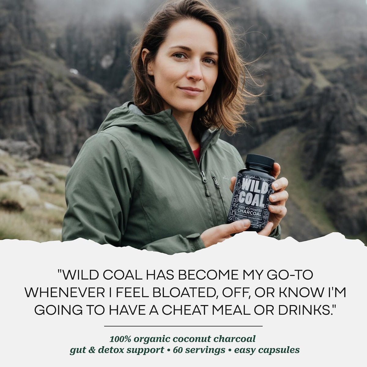 Wild Foods charcoal for digestion