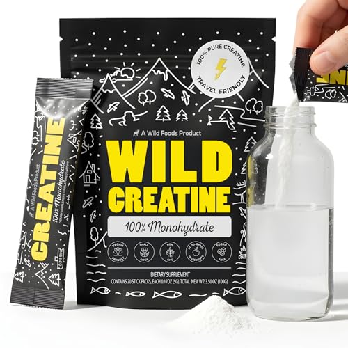 Wild Foods creatine monohydrate packets