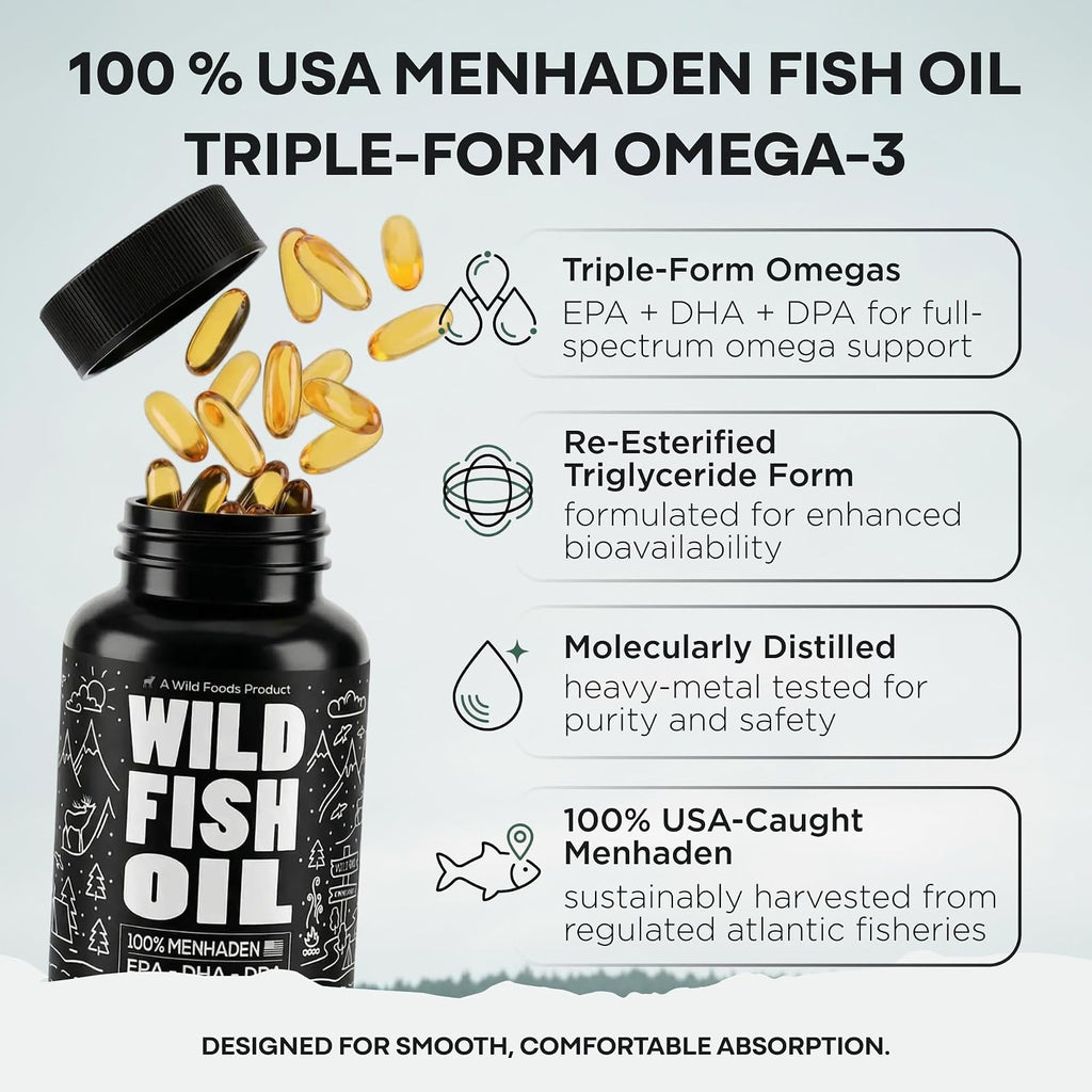 wild foods omega 3 capsules