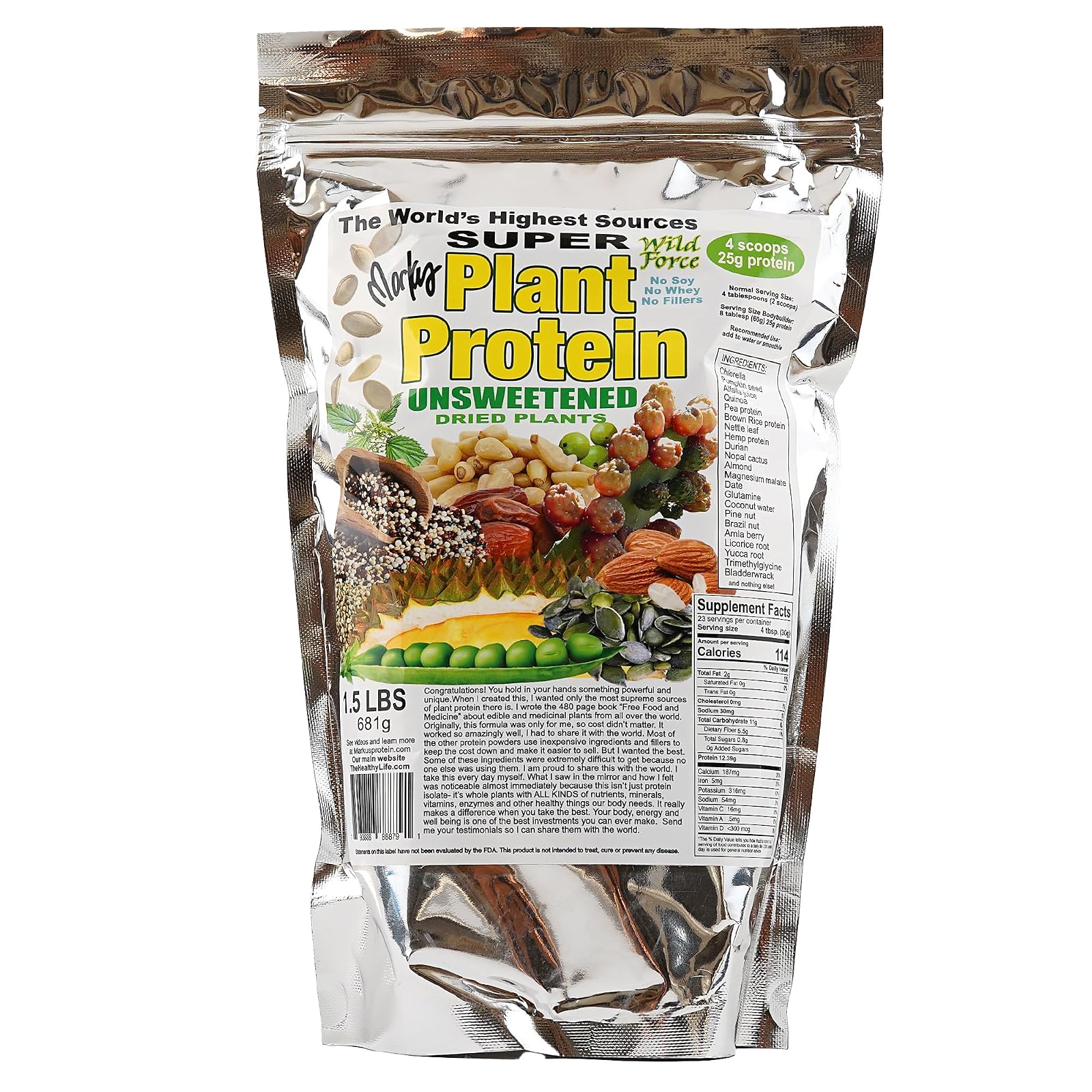 Wild Force plant protein blend