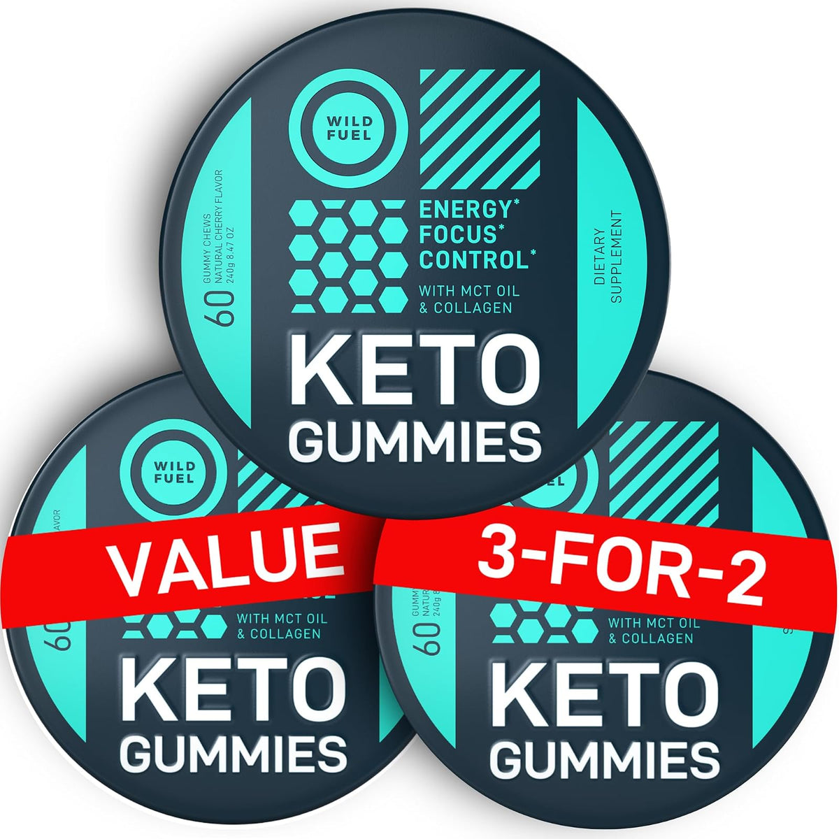 WILD FUEL MCT oil gummies