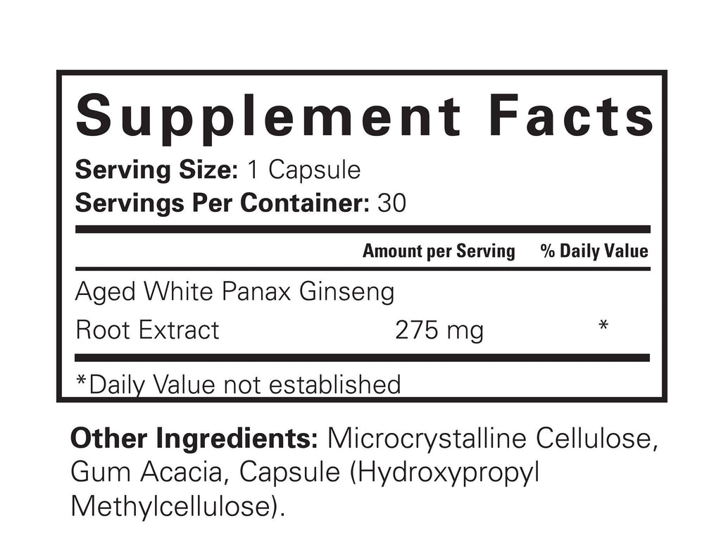 wild ginseng extract for vitality