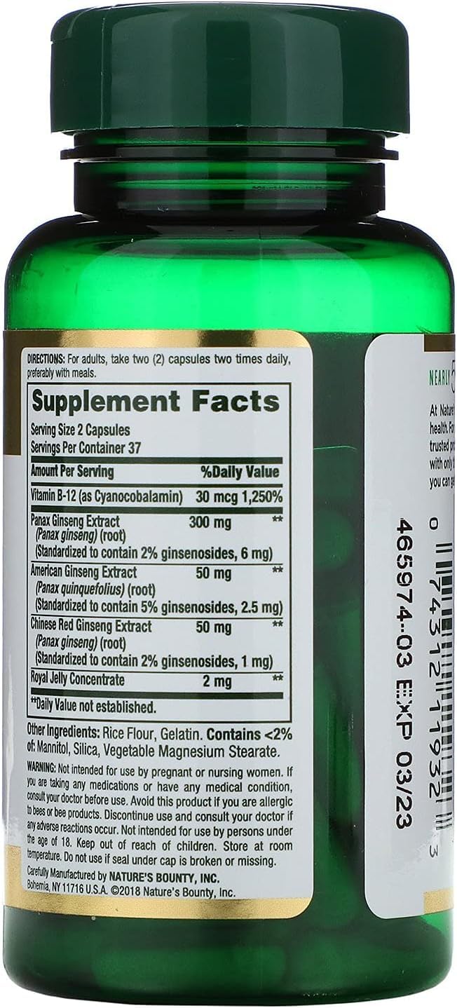 Wild ginseng for natural energy boost