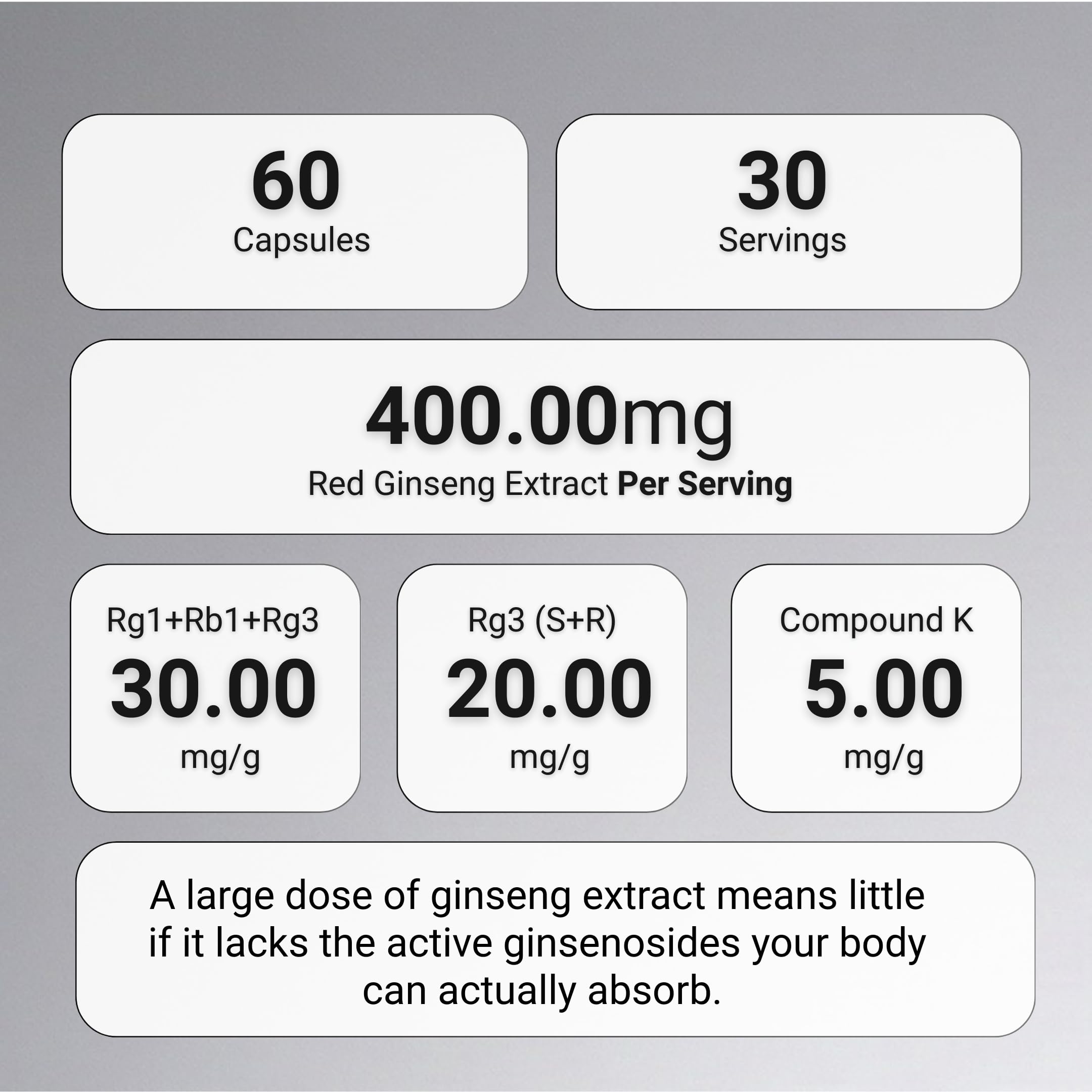Wild ginseng for overall health