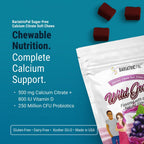 wild grape flavour calcium supplement