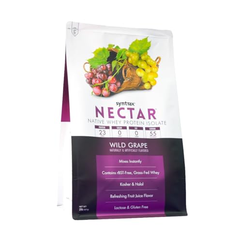 Wild Grape flavour whey protein
