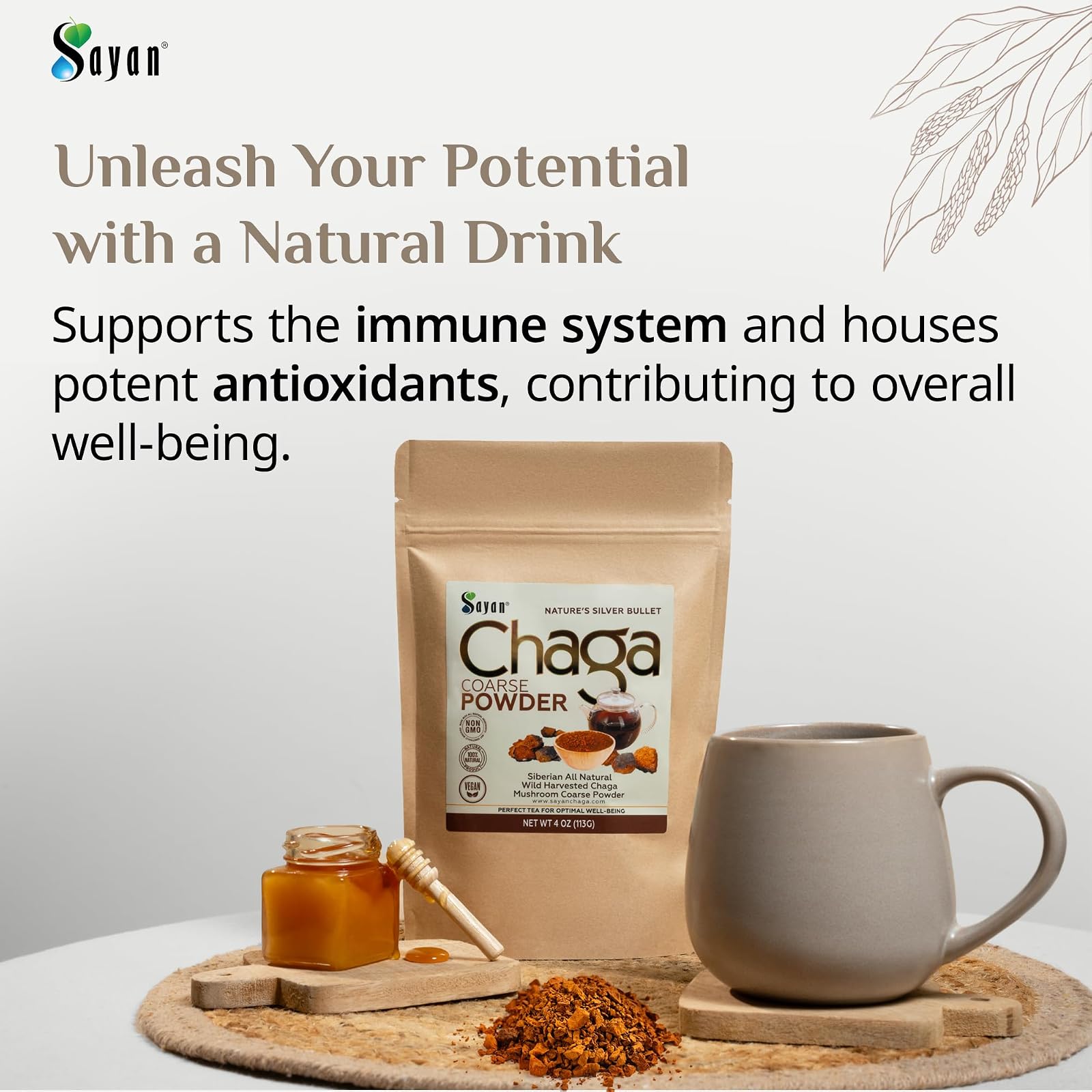 wild-harvested chaga health benefits