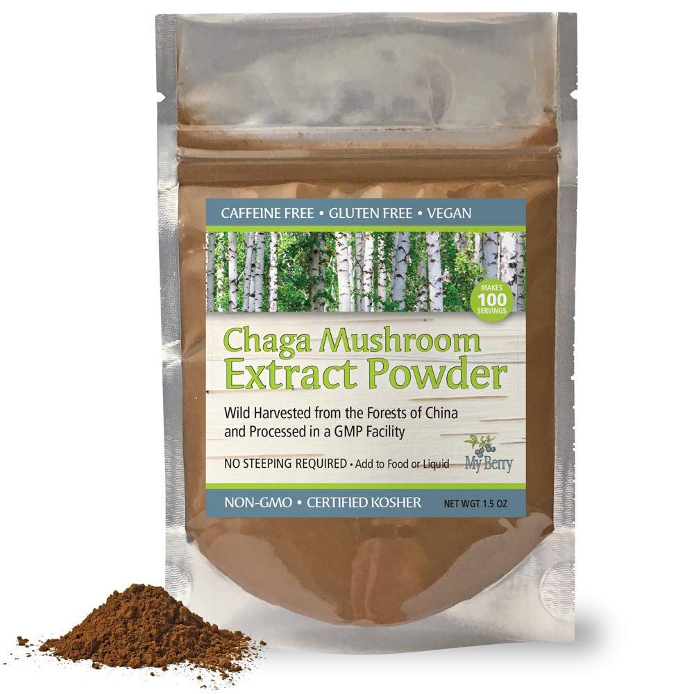 wild harvested chaga mushroom extract