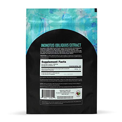 Wild-harvested Chaga mushroom supplement