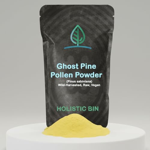 wild harvested golden pine pollen
