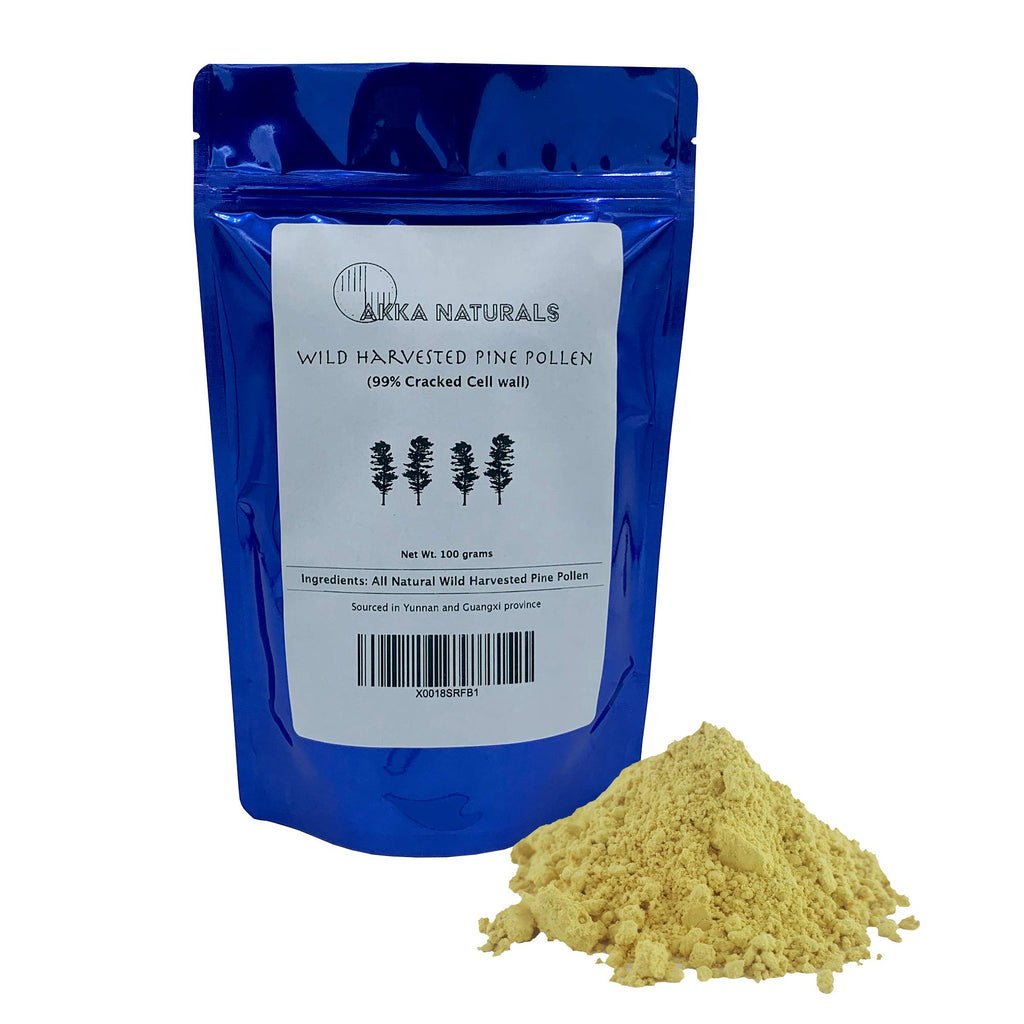 wild harvested pine pollen powder benefits