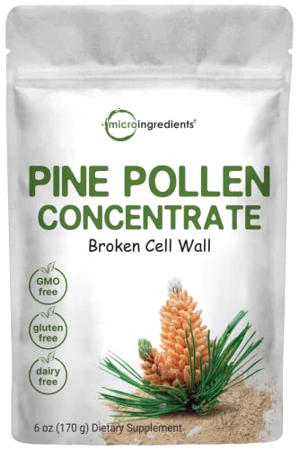 wild harvested pine pollen supplement