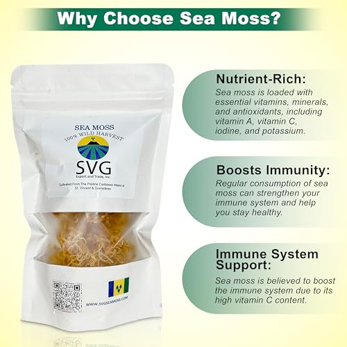 Wild harvested sea moss benefits