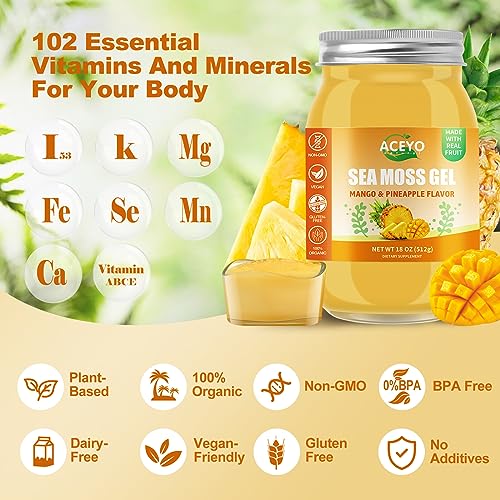 wild harvested sea moss gel