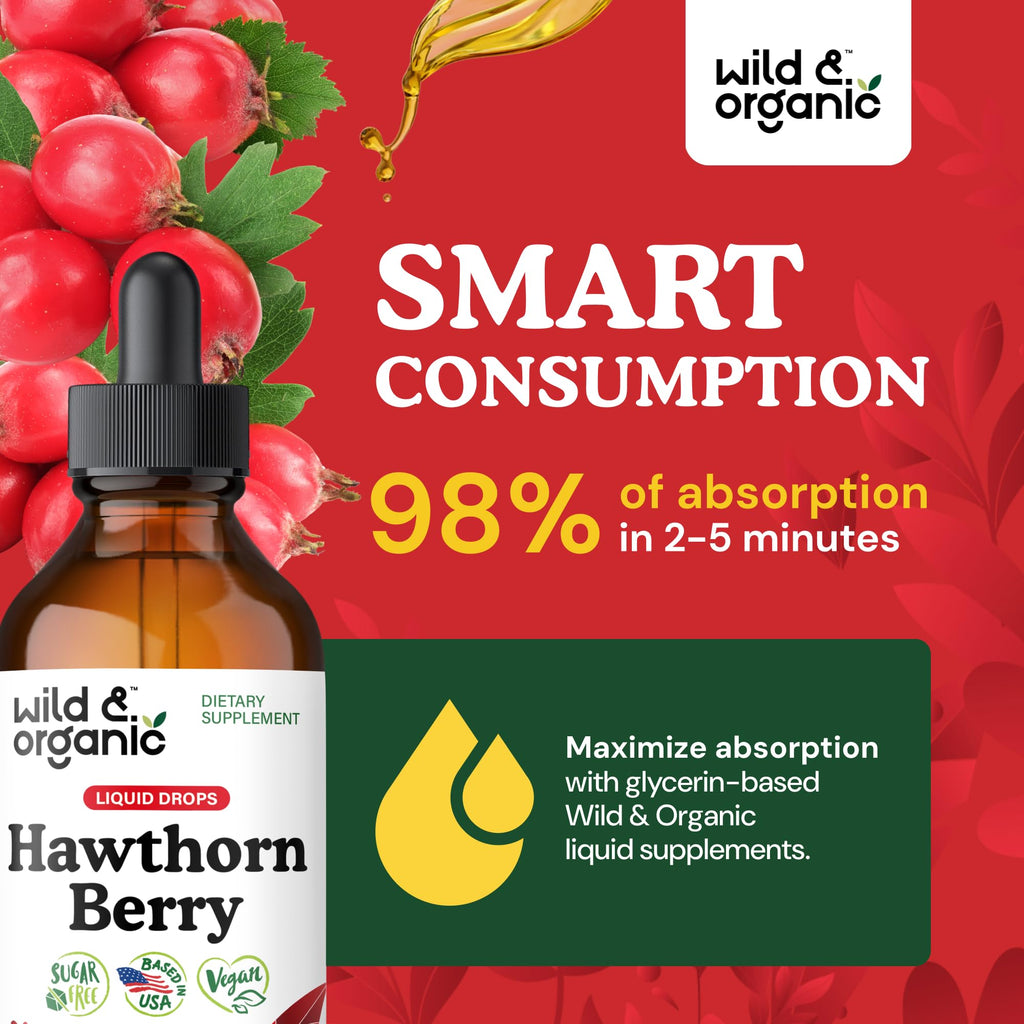 wild hawthorn tincture for immune support